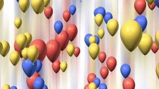 Party Balloons Ascending Loop - Video HD - Download Motion Graphics ...
